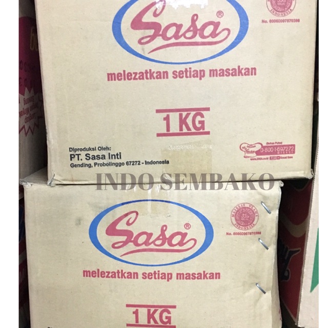 Jual Sasa 1kg x 12 bungkus dus / Micin Sasa 1kg / Sasa Penyedap Rasa ... Jual Sasa 1kg x 12 bungkus dus / Micin Sasa 1kg / Sasa Penyedap Rasa ...
