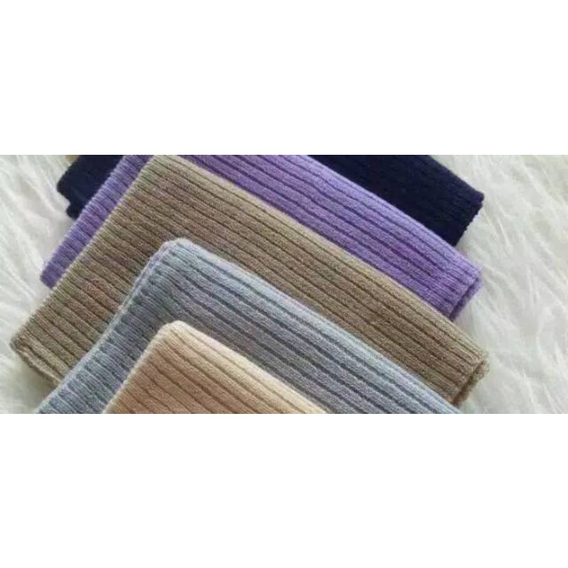 Jual BANDANA RAJUT PREMIUM//CIPUT RAJUT PREMIUM POLOS | Shopee Indonesia