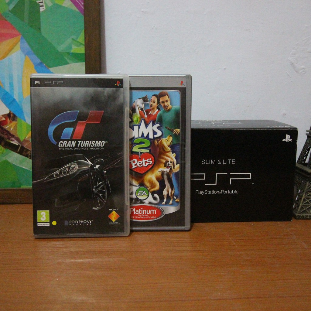 Jual Sony PSP Slim and Lite 3000 Series Handheld Gaming Console (Black ...