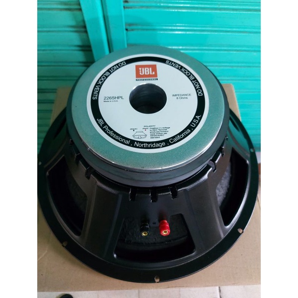 Jual Speaker 18 inch JBL 2265HPL produk baru coil besar murah dan ...