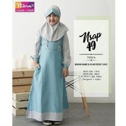 Jual GAMIS ANAK NIBRAS NSA 49 TOSCA BUSANA MUSLIM GAMIS ANAK NIBRAS ...