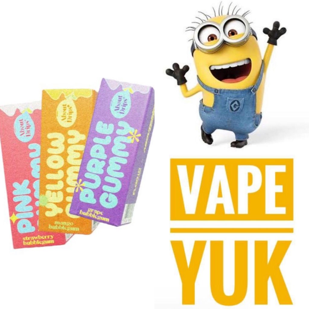 Jual Saltnic Foom Gummy 30ml Grape Mango Strawberry Bubblegum | Shopee ...
