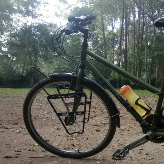 Jual Rak depan Sepeda touring front rack Landstro | Shopee Indonesia