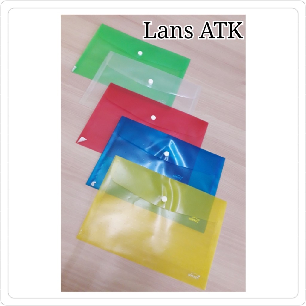 Jual Map Borneo smart pocket A5 polos/map kancing kecil | Shopee Indonesia