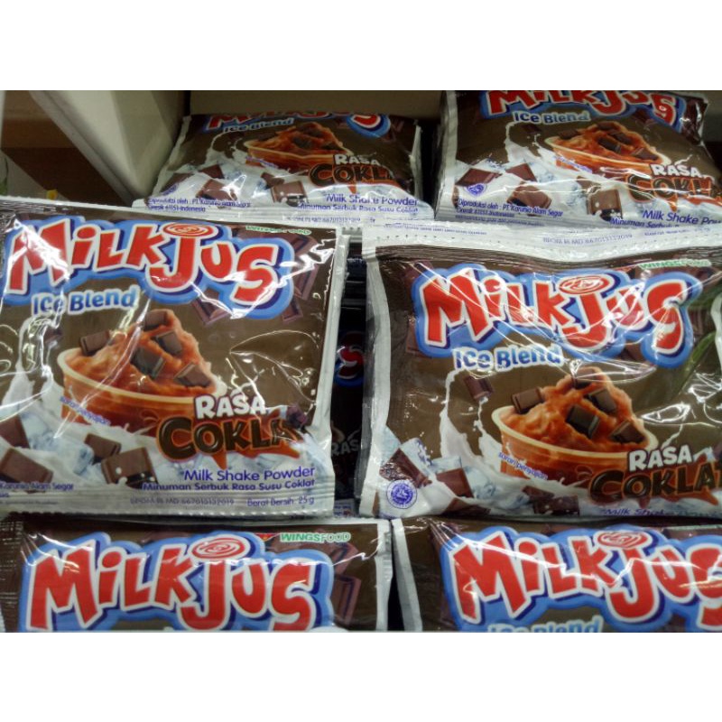 Jual Milk Jus aneka Rasa isi 10x25 gram | Shopee Indonesia