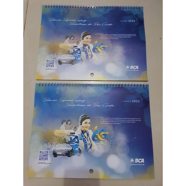 Jual Kalender BCA 2022 (dinding / gantung) | Shopee Indonesia