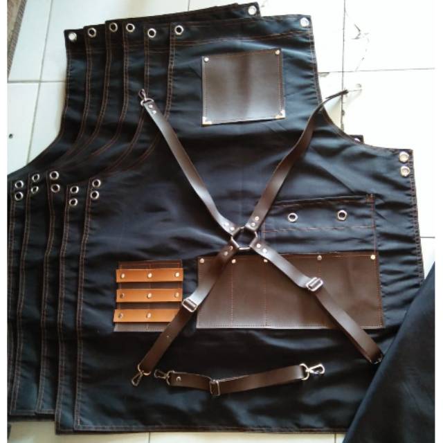 Jual Apron celemek barbershop pangkas rambut salon premium original ...
