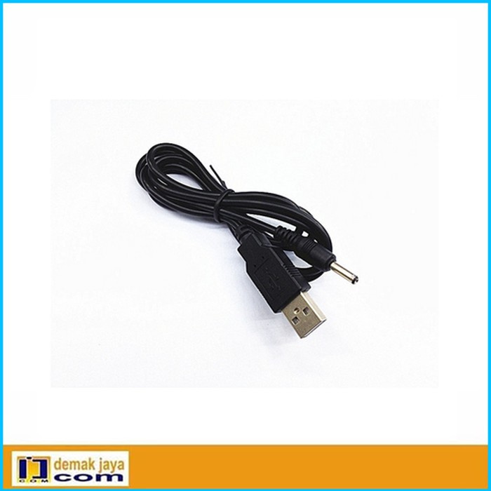 Jual Kabel Power USB 2.0 to DC 3,5mm x 1,35mm | Shopee Indonesia