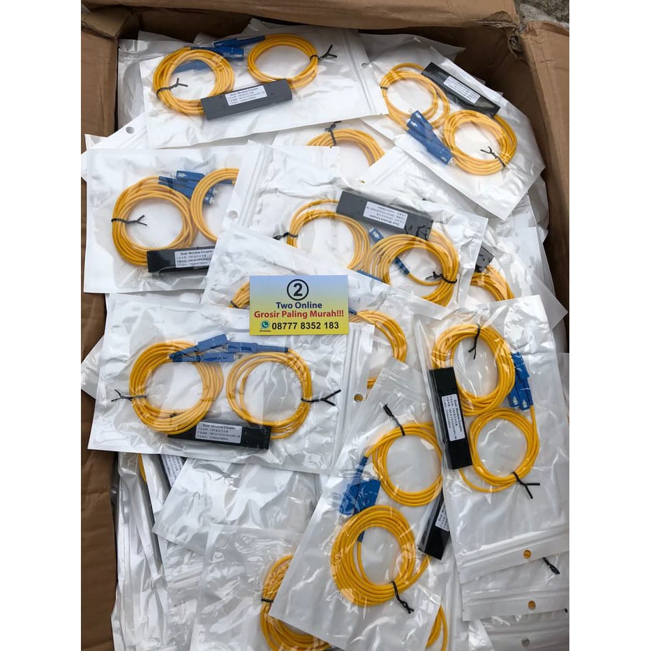 Jual Passive splitter / pasif spliter 1:2 fiber optic | Shopee Indonesia