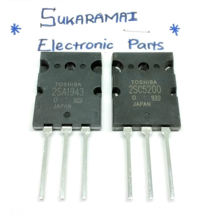 Jual TRANSISTOR C5200 A1943 C 5200 A 1943 SET | Shopee Indonesia
