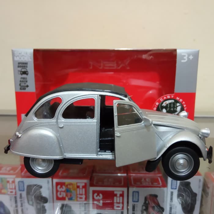 Jual Citroen 2CV diecast miniatur model mobil klasik jadul Welly nex ...