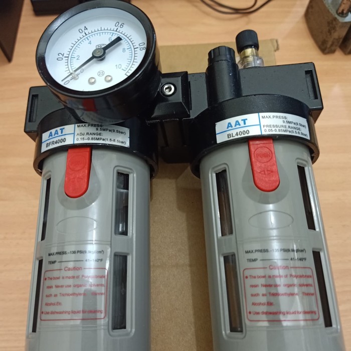 Jual AIR CONTROL UNIT FILTER ANGIN KOMPRESSOR DUA TABUNG AFC 4000-04 (1 ...