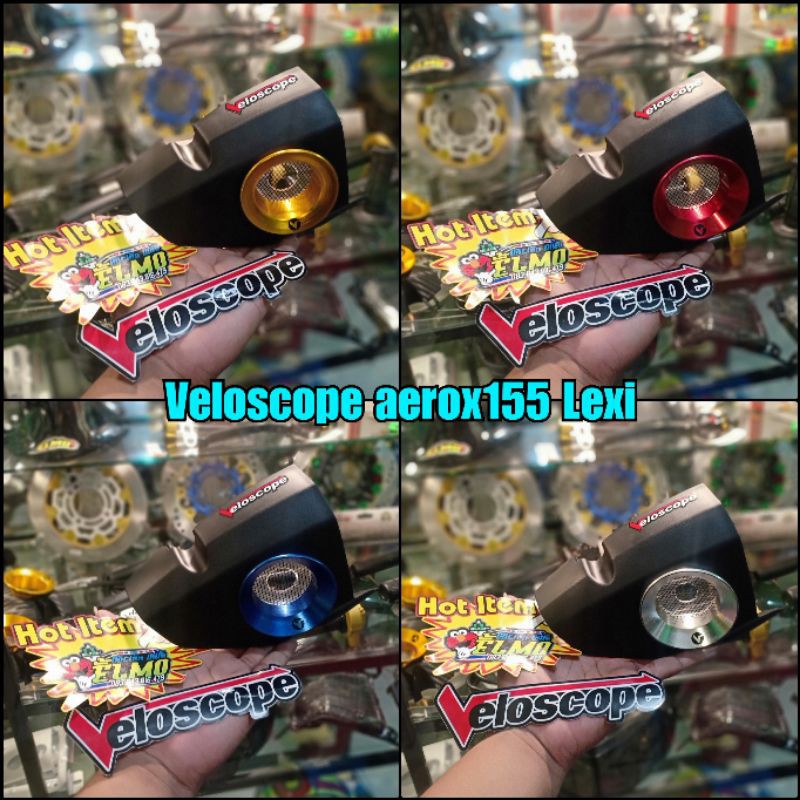 Jual Veloscope V1 filter udara tambahan aerox 155 lexi free stiker ...
