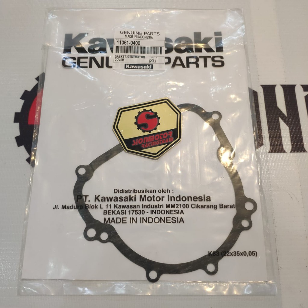 Jual Perpak Paking Magnet Kawasaki KLX 150 Original | Shopee Indonesia