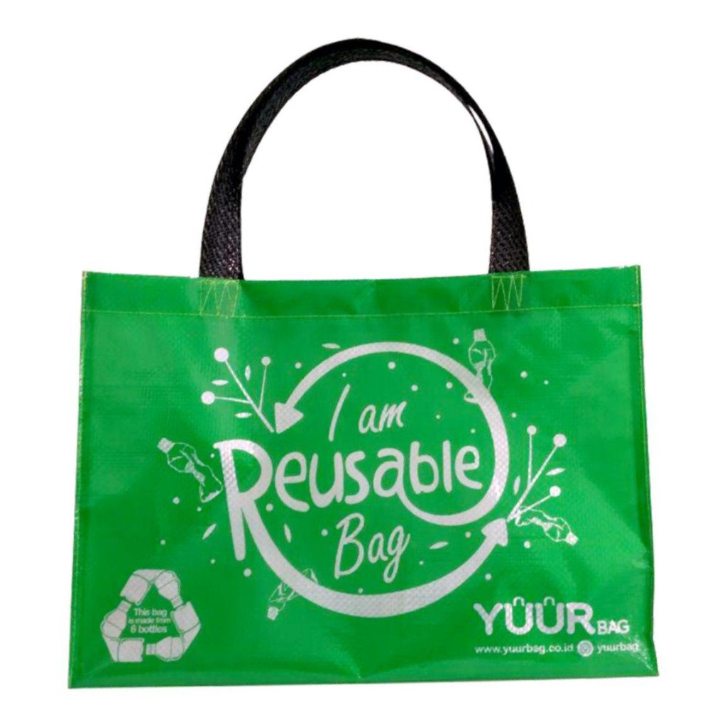 Jual Reusable Bag Tas Jumbo Tas Ramah Lingkungan Plastik Daur Ulang ...