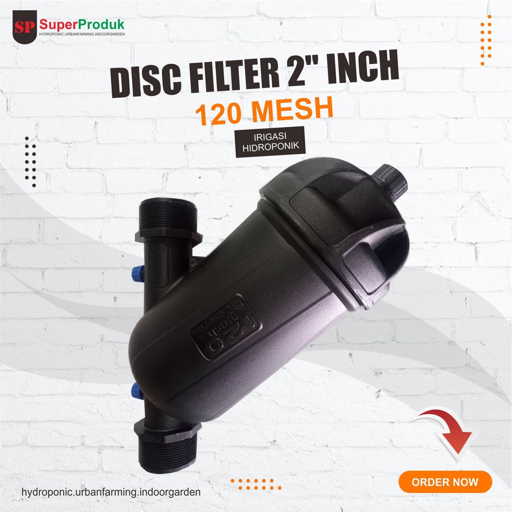 Jual Disc Filter 2" Inch 120 Mesh Fertigasi Irigasi Hidroponik | Shopee ...