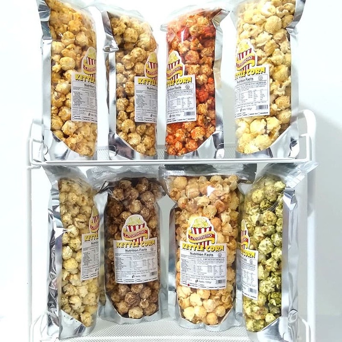 Jual INSTANT-CAMILAN- CREAMELLO POPCORN CARAMEL COKLAT CHEESE SEAWEED ...