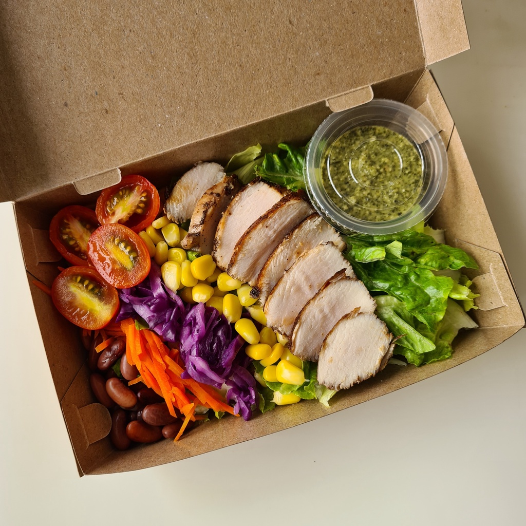 Jual Saladbliss Chicken Salad (salad sayur dengan topping dada ayam ...
