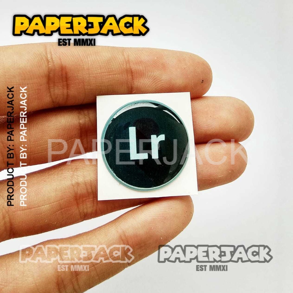 Jual ADOBE LIGHTROOM Emblem Stiker Resin Aksesoris Casing PC dan laptop ...