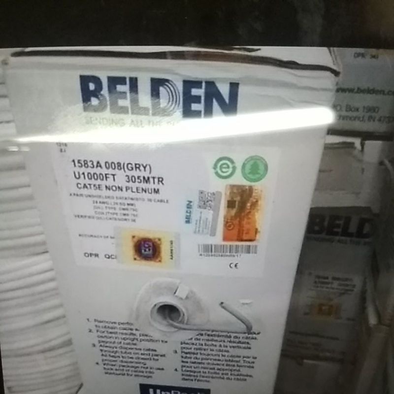 Jual KABEL DATA LAN CAT 5E CAT 5 isi 8 4 pair 24 awg METERAN | Shopee ...