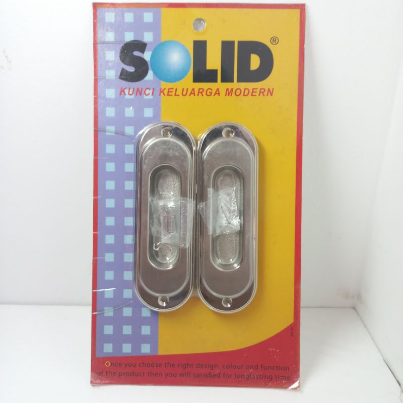 Jual handle tanam solid warna silver | Shopee Indonesia