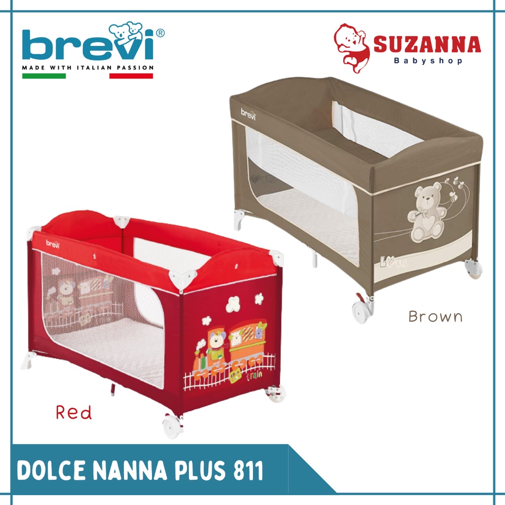 Jual Brevi Baby Box Dolce Nana Plus 811 - Box Tempat Tidur Bayi ...