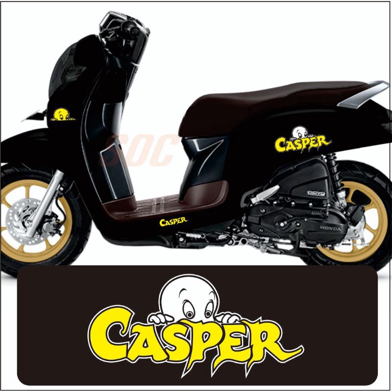 Jual Stiker Scoopy Sticiker Cutting Scoopy Casper | Shopee Indonesia
