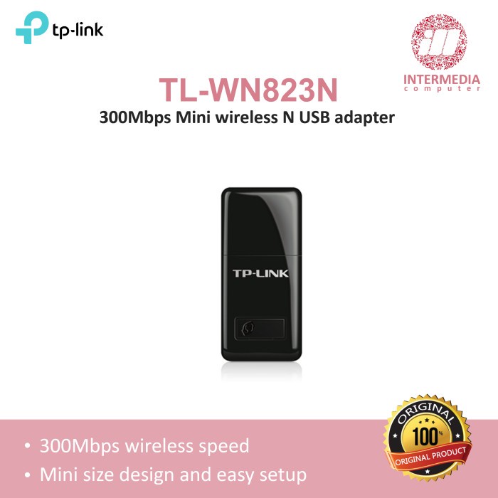 Jual TP-LINK TL-WN823N USB Wifi Mini Wireless Adapter WN823N 823N ...