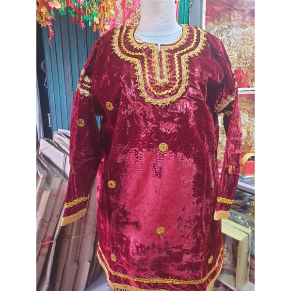 Jual Baju Koto Gadang polos non Bordiran, Baju Datuk, Baju Bundo ...