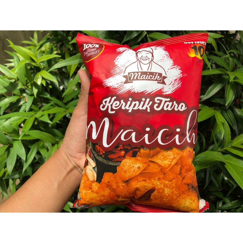 Jual KERIPIK TALAS PEDAS MAICIH LEVEL 10 KEMASAN JEPANG | Shopee Indonesia