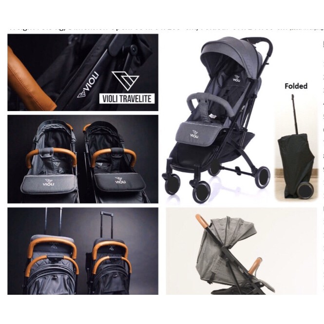 Jual Violi Travelite stroller | Shopee Indonesia