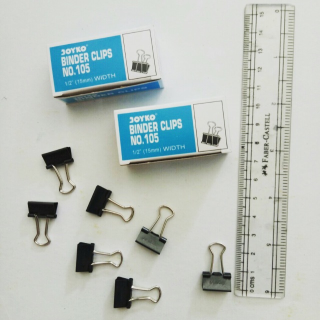 Jual Binder Clips Joyko No. 105 (isi 12 pcs) | Shopee Indonesia