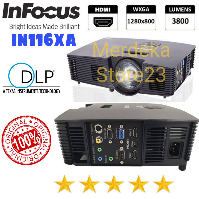 Jual infocus in116xa in 116xa in-116xa in 116 xa Proyektor WXGA / 2 ...