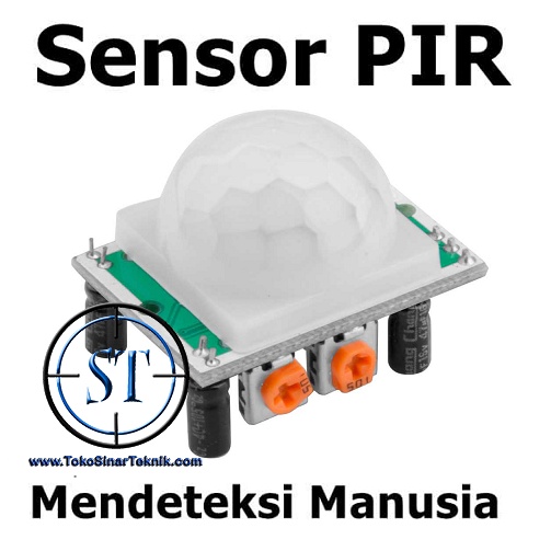 Jual Sensor PIR Infra Red Detection HC-SR501 Infra Merah Sensor Gerak ...