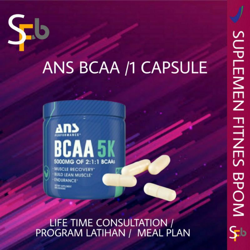Jual ans bcaa capsule harga 10 capsule | Shopee Indonesia