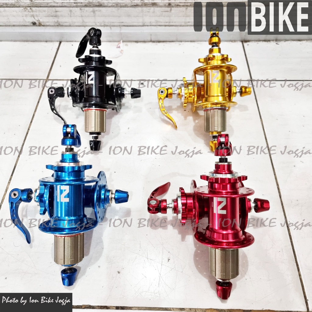 Jual Hub Freehub Novatec 32 Hole D041 D032 Bearing 32H Sepeda Discbrake ...