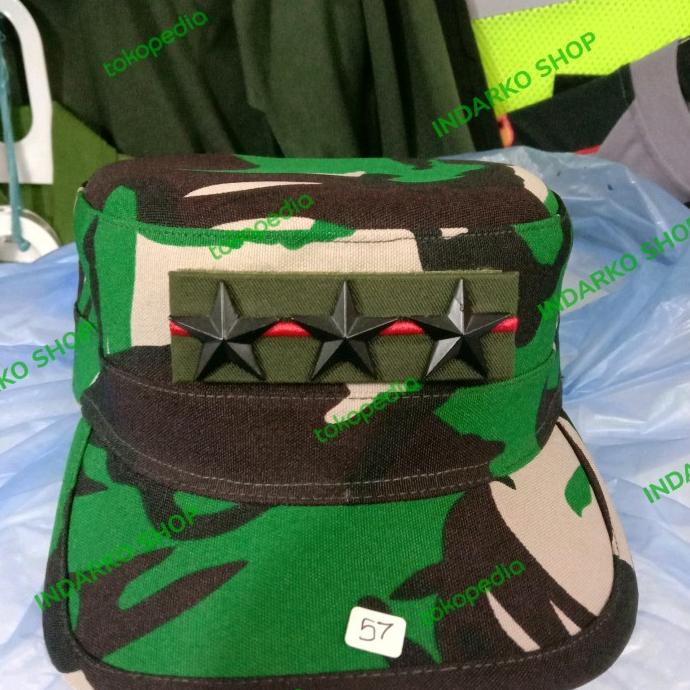 Jual topi komando buat jendral +pangkat model cor kuwalitas original ...