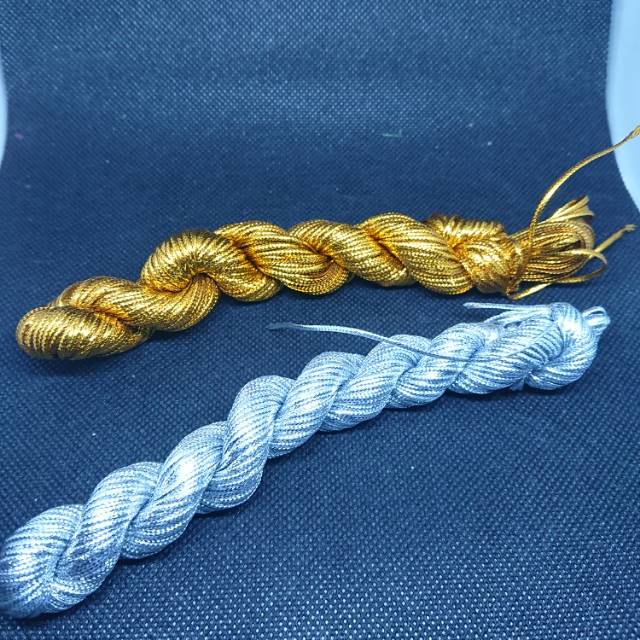 Jual Tali Souvenir Silver & Gold ( Harga Per ikat) | Shopee Indonesia
