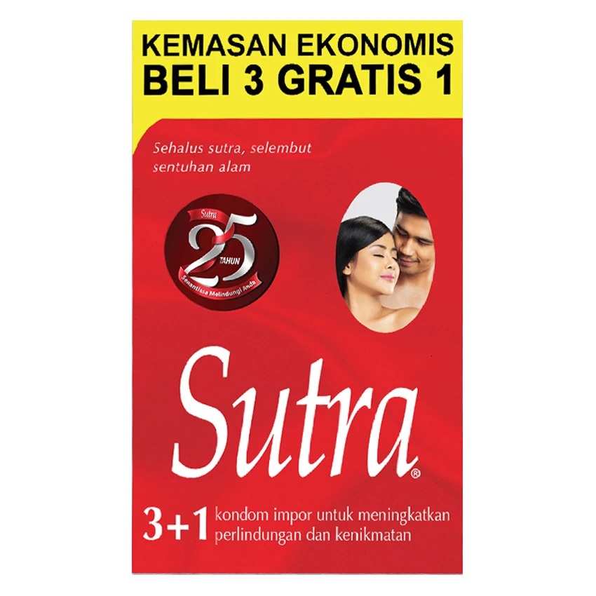 Jual SAFETY PACKAGING SUTRA Plus Condom Kondom Tisu Tissue Classic isi ...