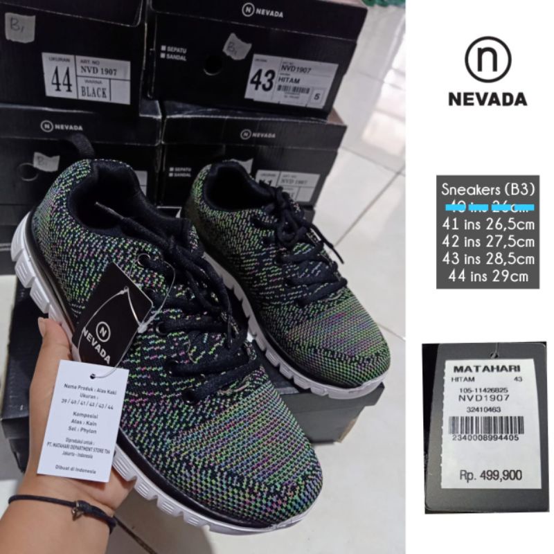 Jual SEPATU SNEAKERS NEVADA | Shopee Indonesia