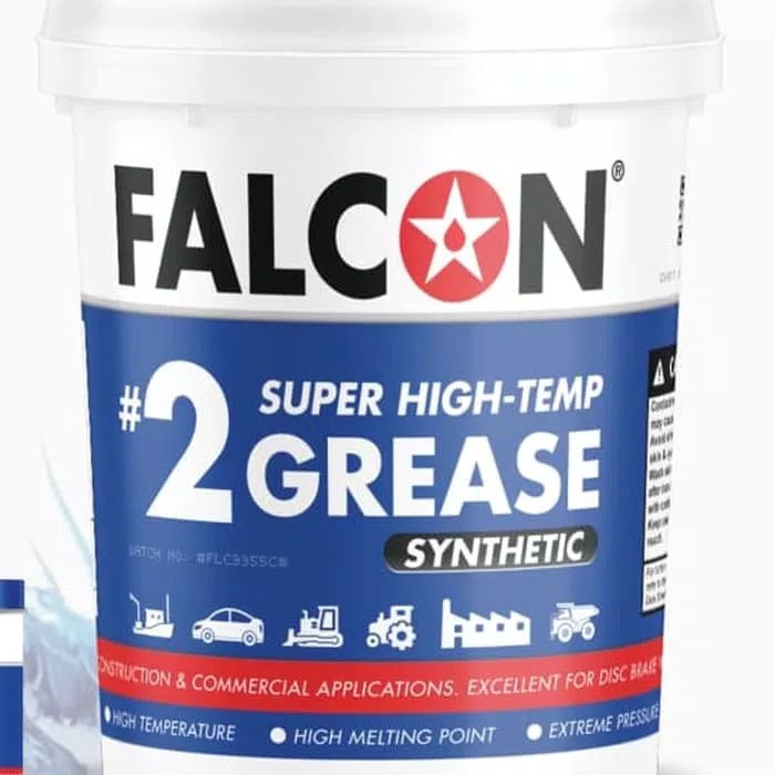 Jual FALCON SUPER HIGH TEMP SYNTHETIC GREASE NLGI 2 (PAIL) | Shopee ...