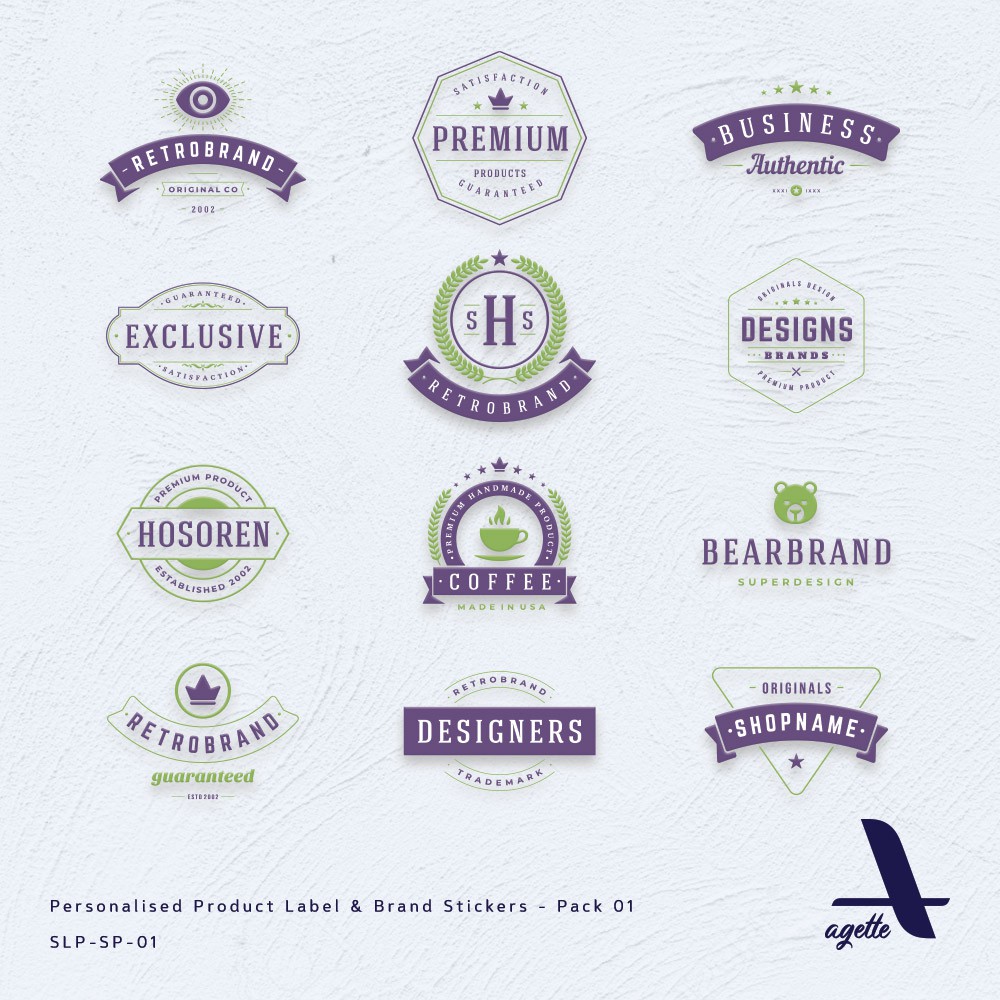 Jual Premium Stiker Produk Toko - Label Merek & Kemasan - Laminasi ...