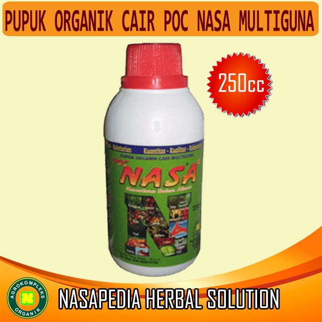 Jual POC NASA-PUPUK ORGANIK CAIR MULTIGUNA ( TANAMAN, PETERNAKAN,PERIKANAN) | Shopee Indonesia