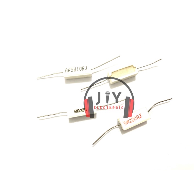 Jual Resistor Kapur / Resistor Batu 5 Watt | Shopee Indonesia