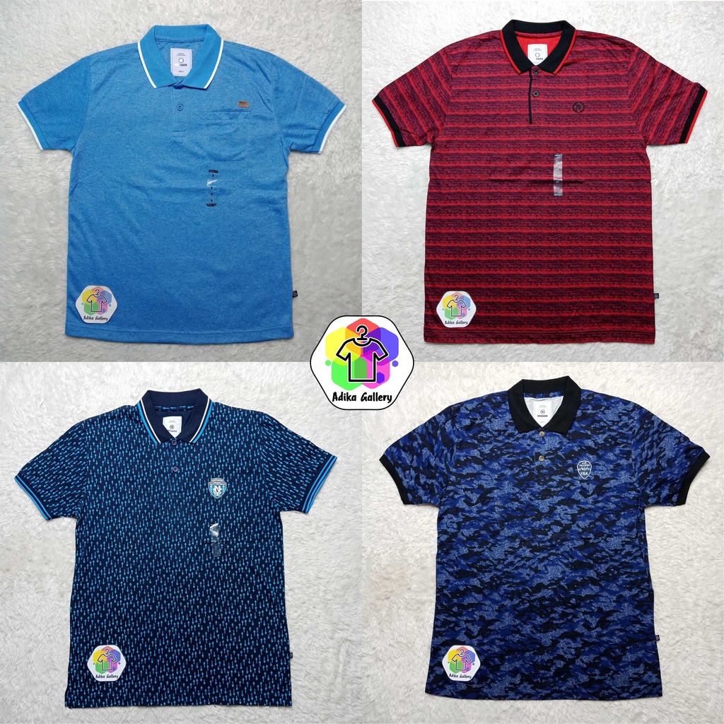 Jual Kaos Kerah Polo Shirt Pria Dewasa Body Fit N3v4d4 Varian KPP001 ...