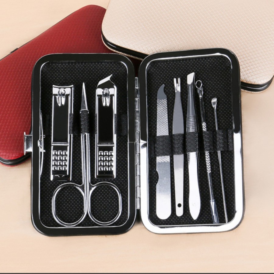 Jual 19 Pcs Set Gunting Kuku Dan Pinset Bahan Stainless Steel KL22 ...