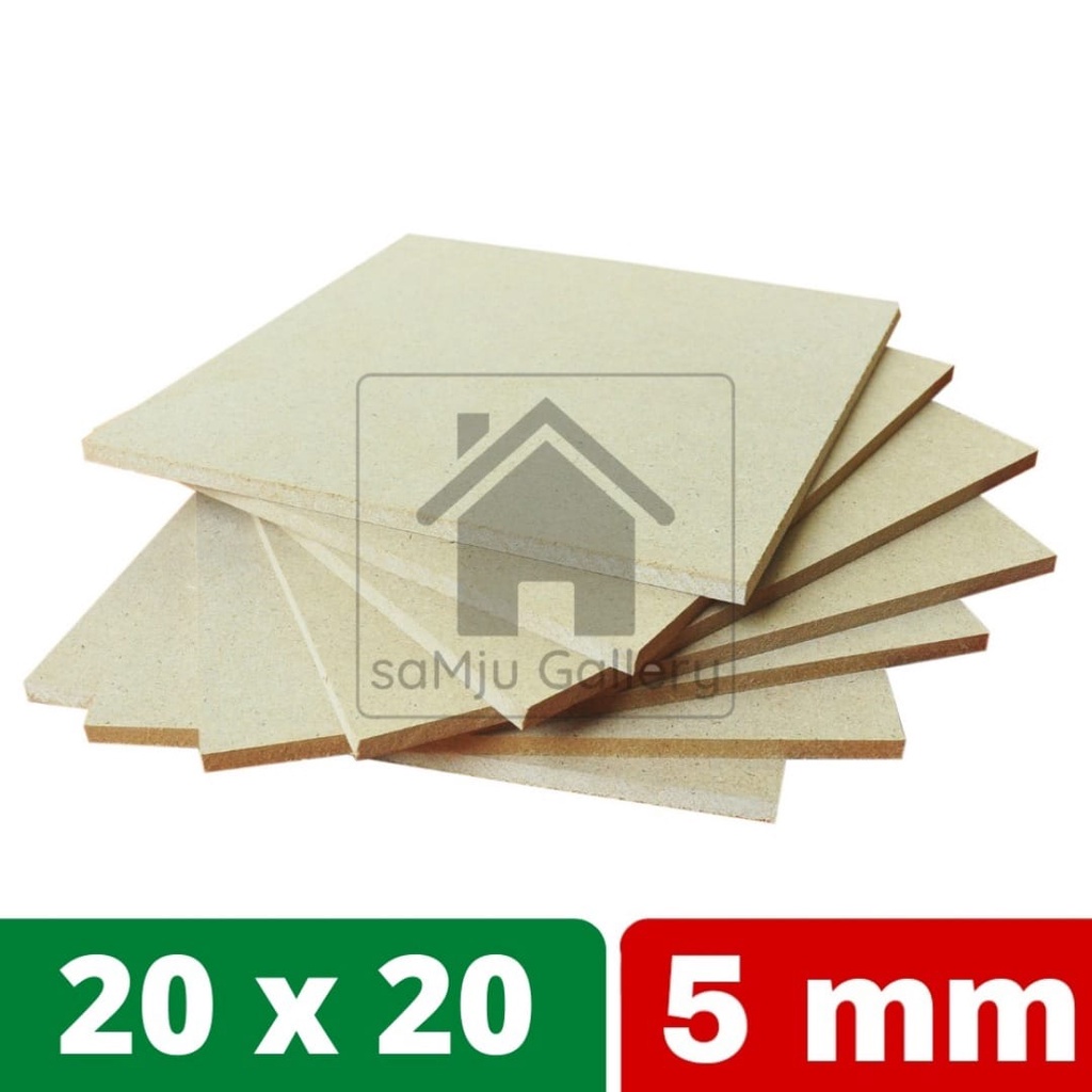 Jual Papan MDF 5mm 20x20 cm | Shopee Indonesia