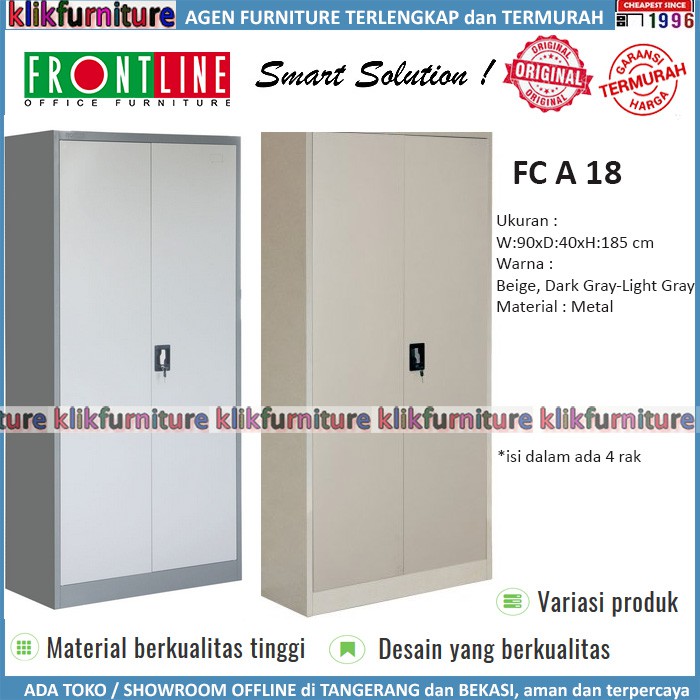 Jual FC A 18 Frontline Lemari Arsip FIling Cabinet Besi | Shopee Indonesia