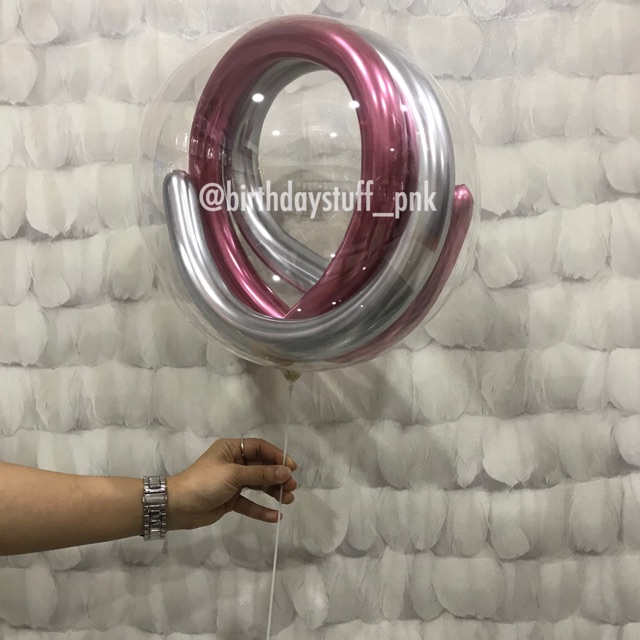 Jual Balon PVC isi Balon Latex Metal Crome / Balon PVC isi Balon Krom ...