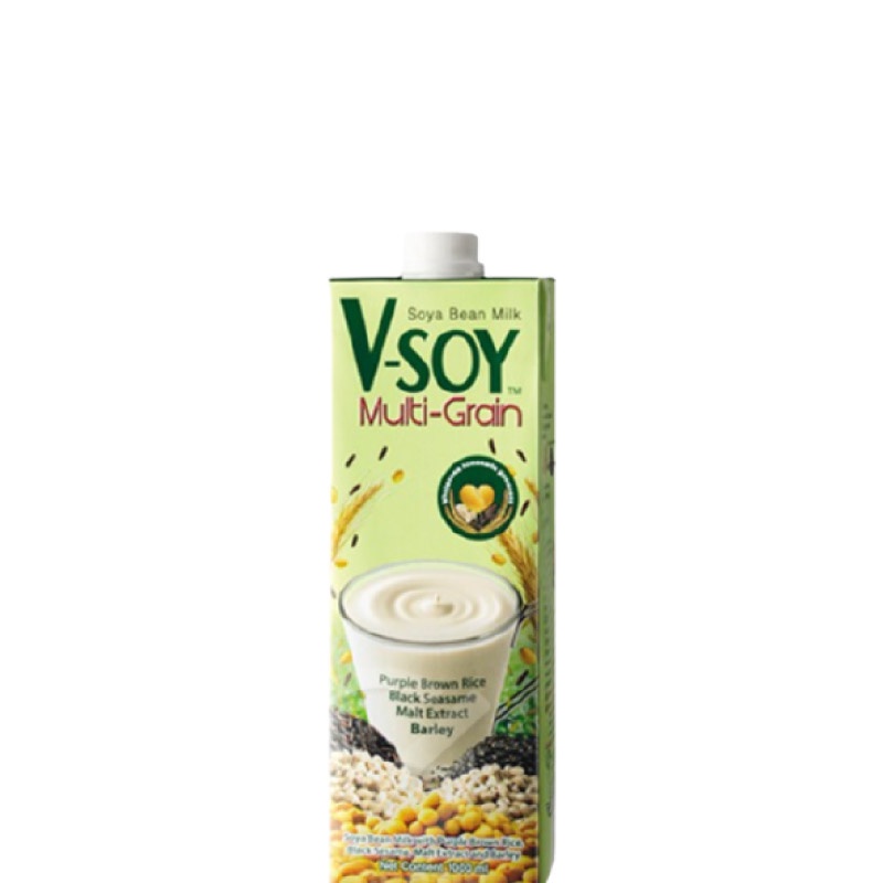 Jual V-Soy Multi Grain Soy Milk UHT 200ml | Shopee Indonesia
